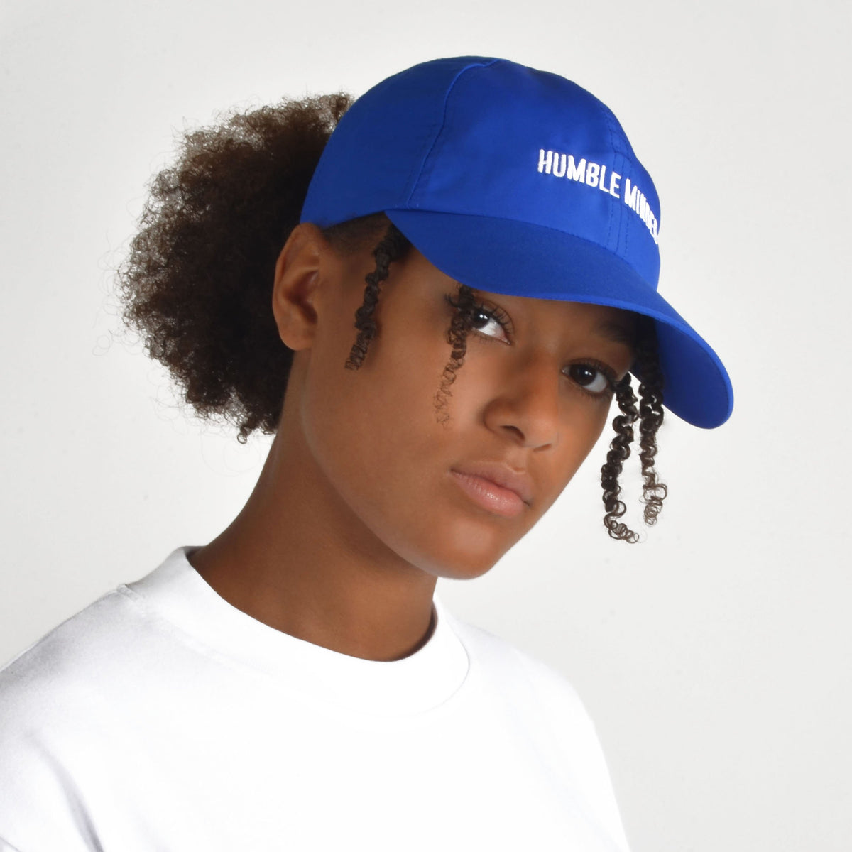 Technical Logo Cap - Blue – Humble Minded Indonesia